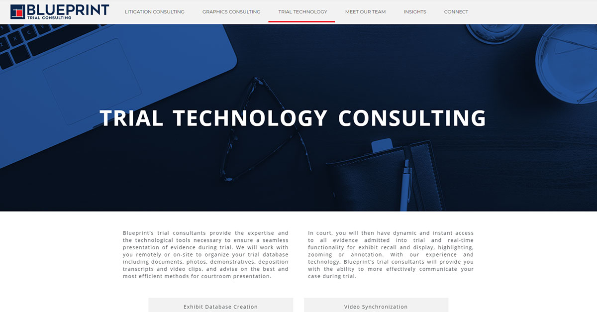 Trial Technology - Blueprint Trial Consulting